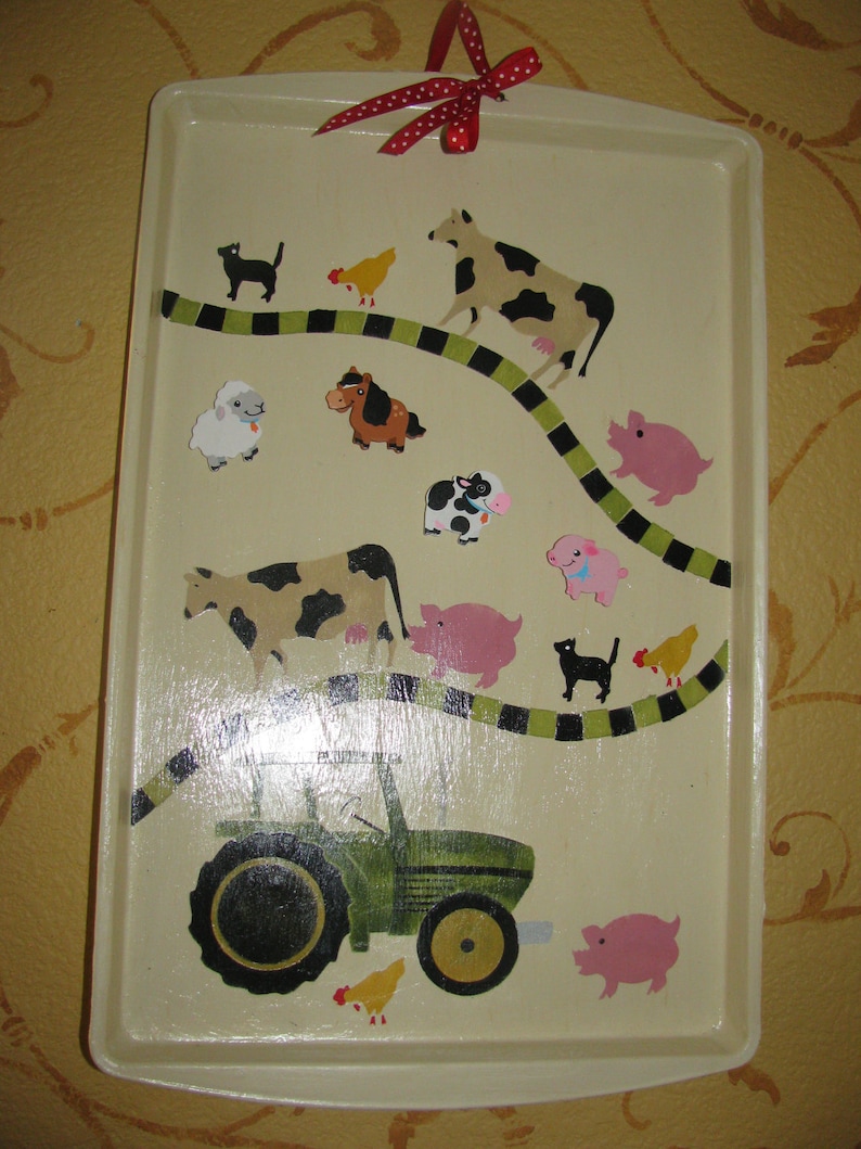 Magnetic Tractor Bulletin Board - Etsy