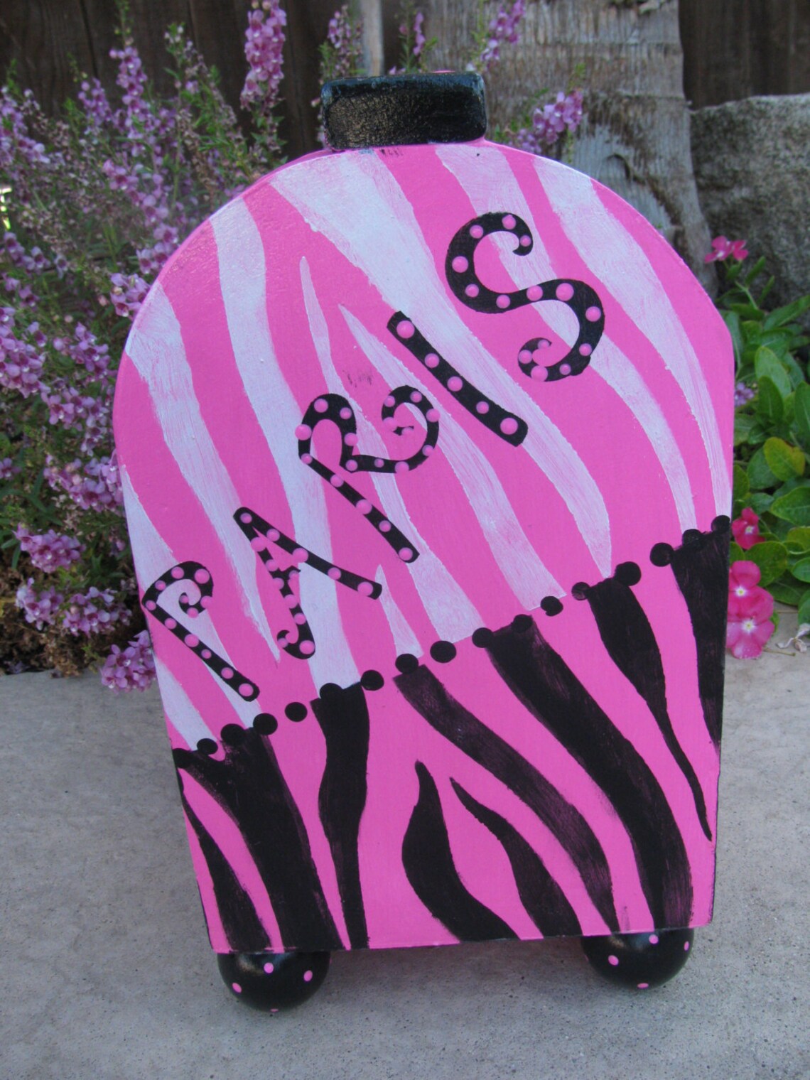 Hot Pink Zebra Homework Organizer - Etsy