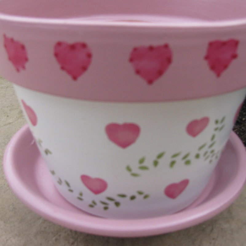 Heart Flower Pot - Etsy