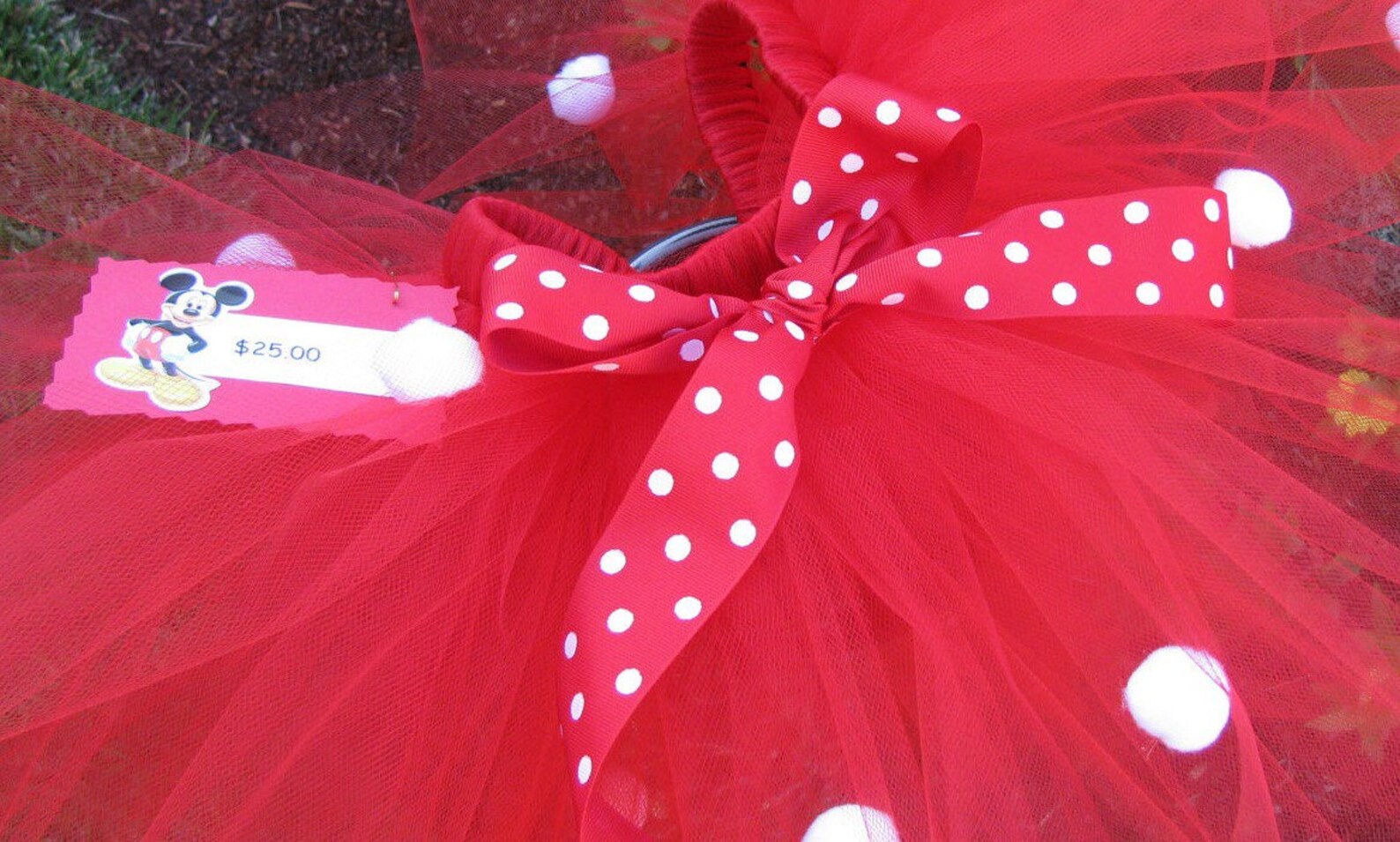 Red Minnie Mouse Tutu - Etsy