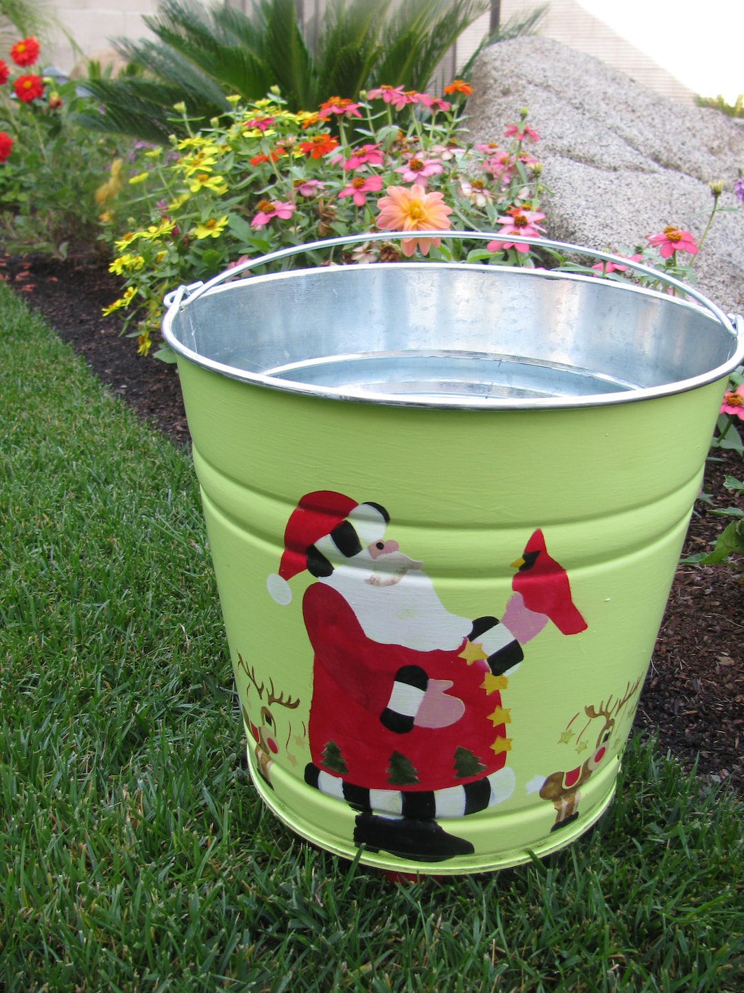 Christmas Bucket - Etsy