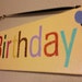 Happy Birthday Sign - Etsy