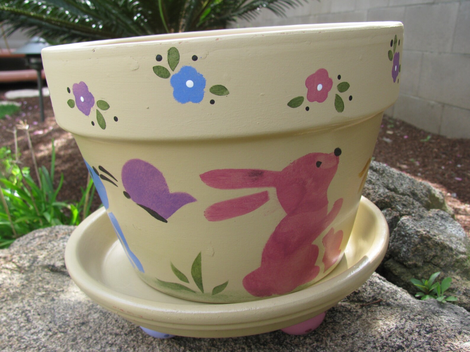 Spring Easter Flower Pot - Etsy