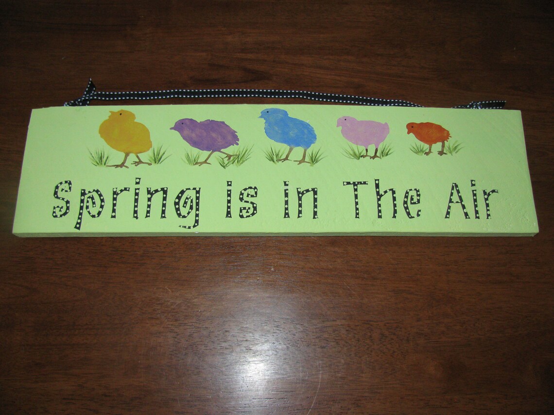 Spring Sign - Etsy