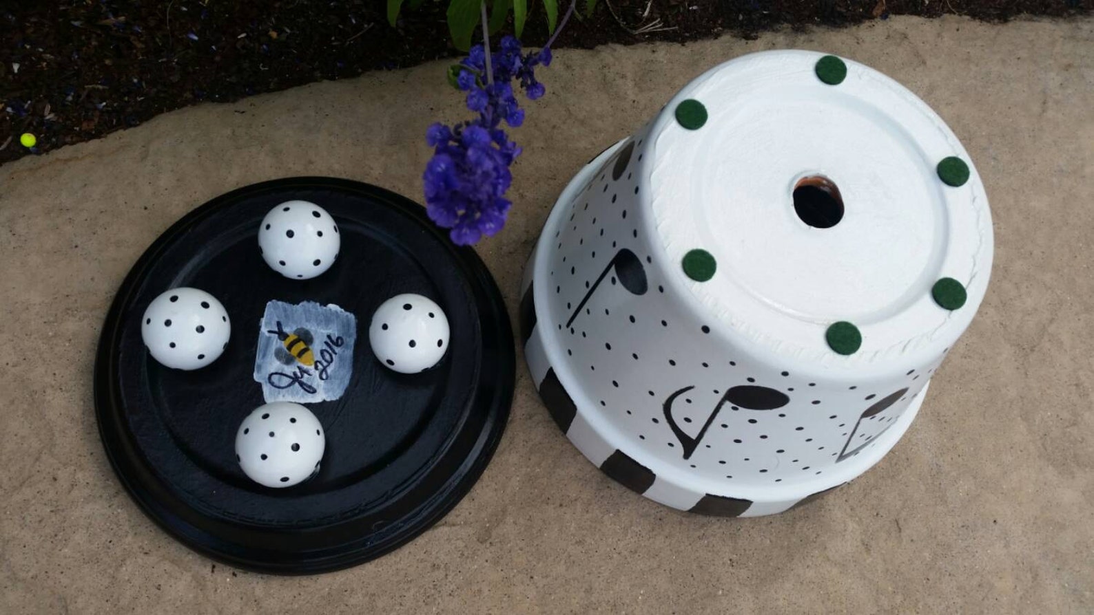 Music Note Flower Pot - Etsy