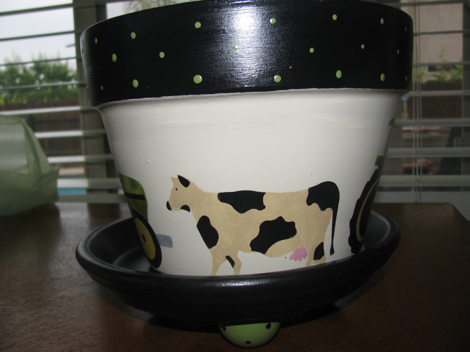 Flower Pot .. Tractor & Farm Animals - Etsy