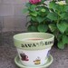 Java Time ... Flower Pot/planter - Etsy