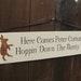 Bunny Sign - Etsy