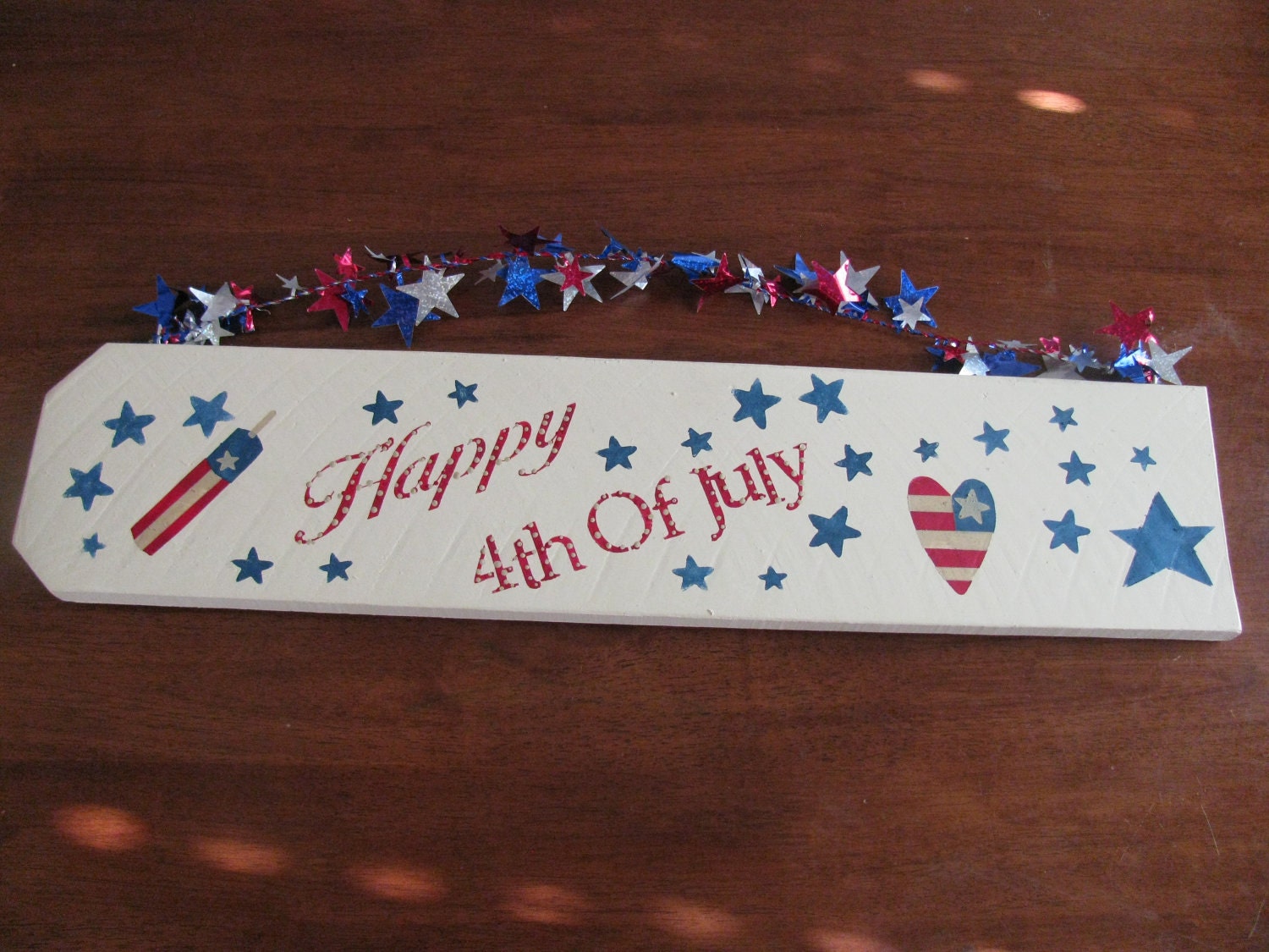 Happy 4th of July Sign | Etsy