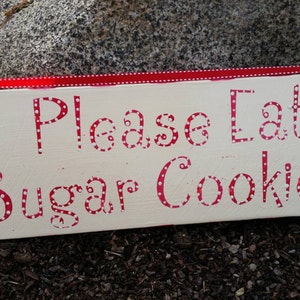 Sugar Cookie Christmas Sign - Etsy