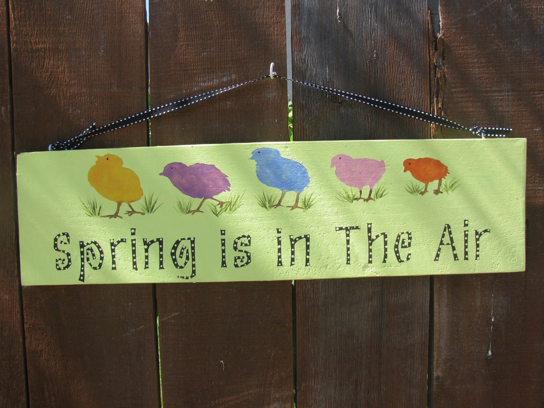 Spring Sign - Etsy