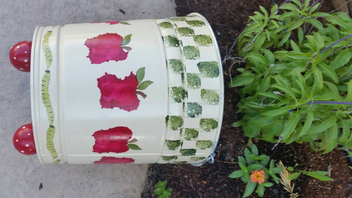 Apple Bucket | Etsy