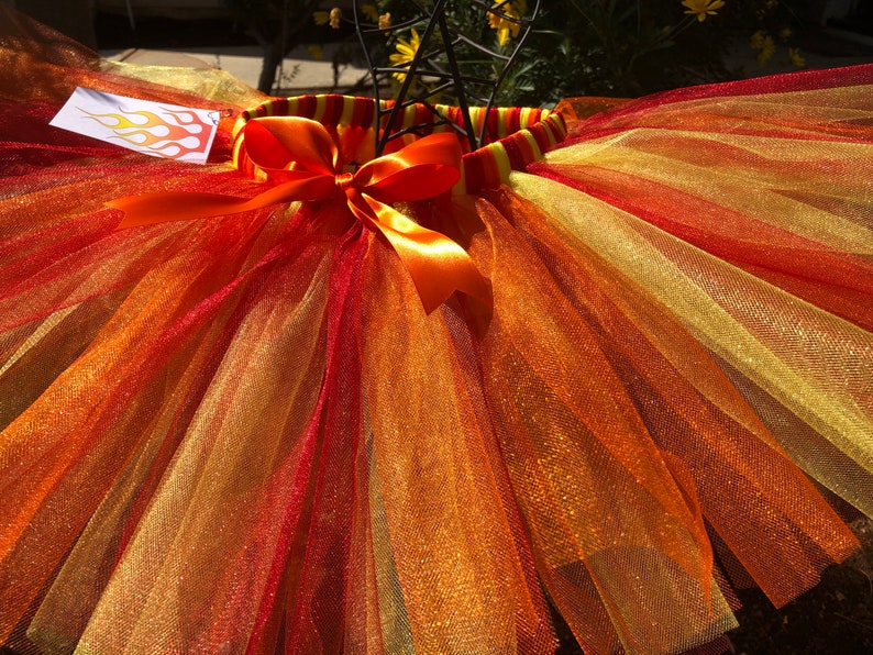 Flaming Fire Tutu - Etsy