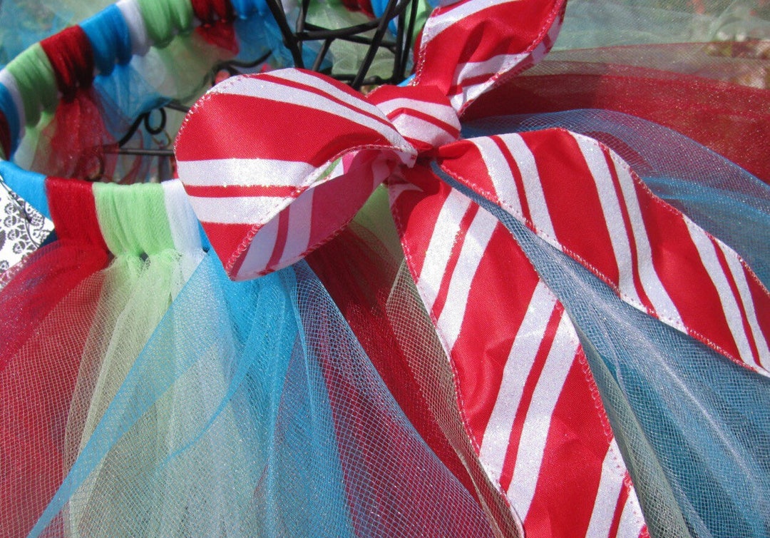 Candy Cane Holiday Tutu - Etsy