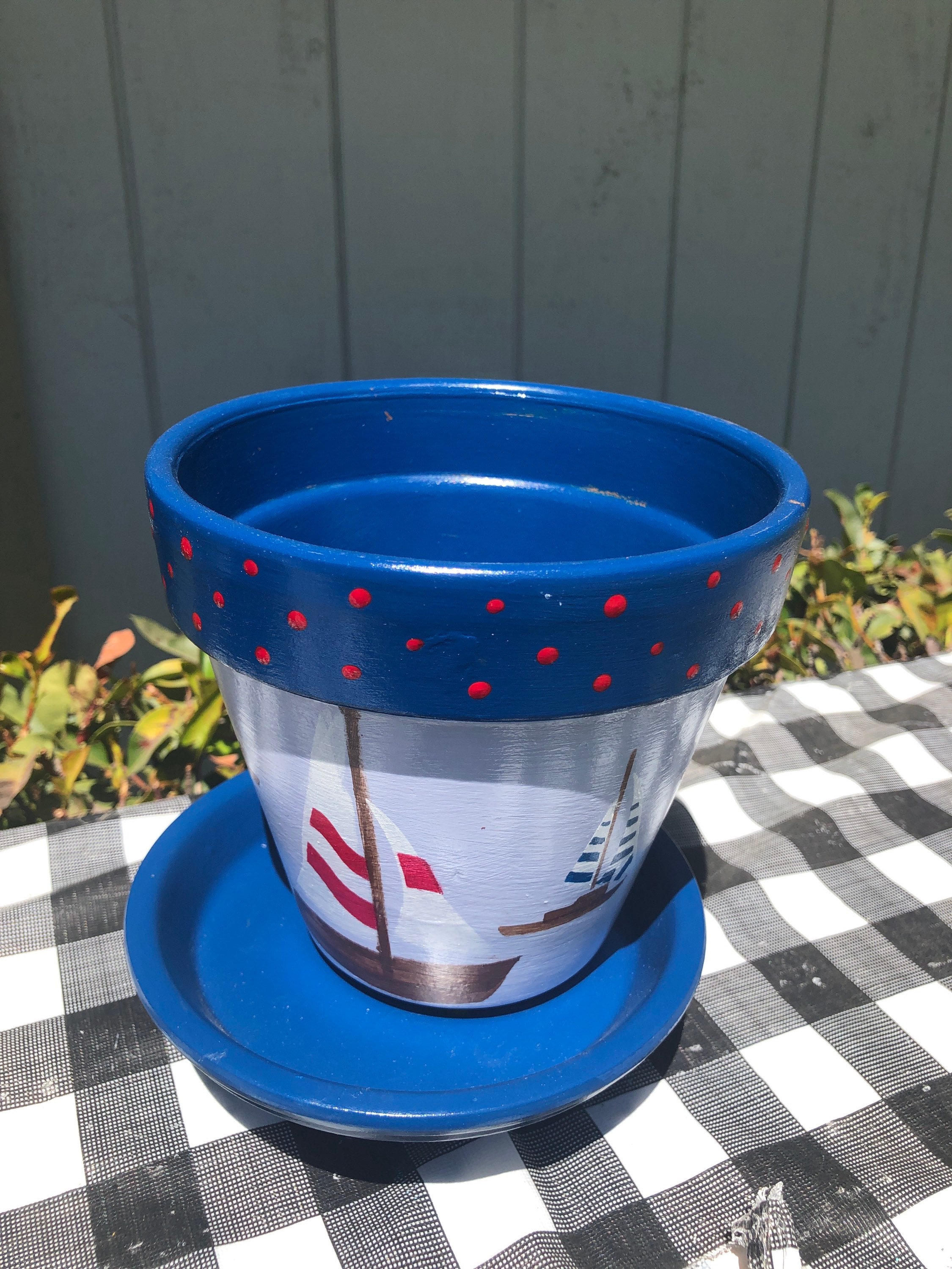 6 Inch Flower Pot - Etsy