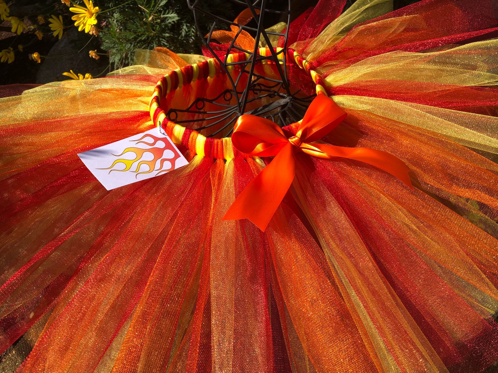 Flaming Fire Tutu - Etsy