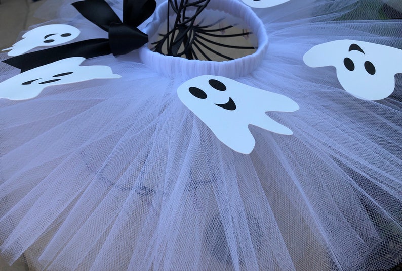 White Ghost Tutu Costume - Etsy