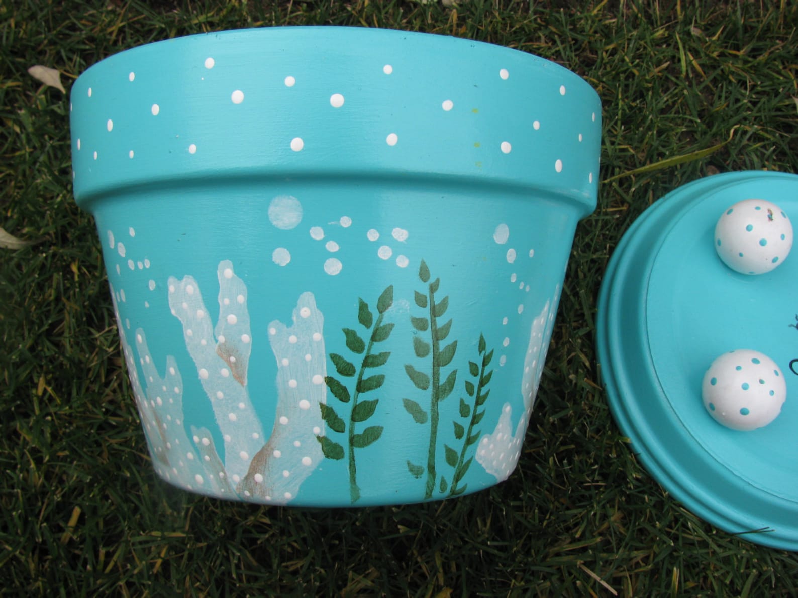 Ocean Coral Flower Pot - Etsy