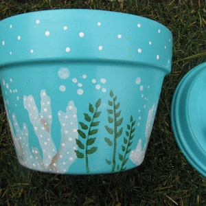 Ocean Coral Flower Pot - Etsy