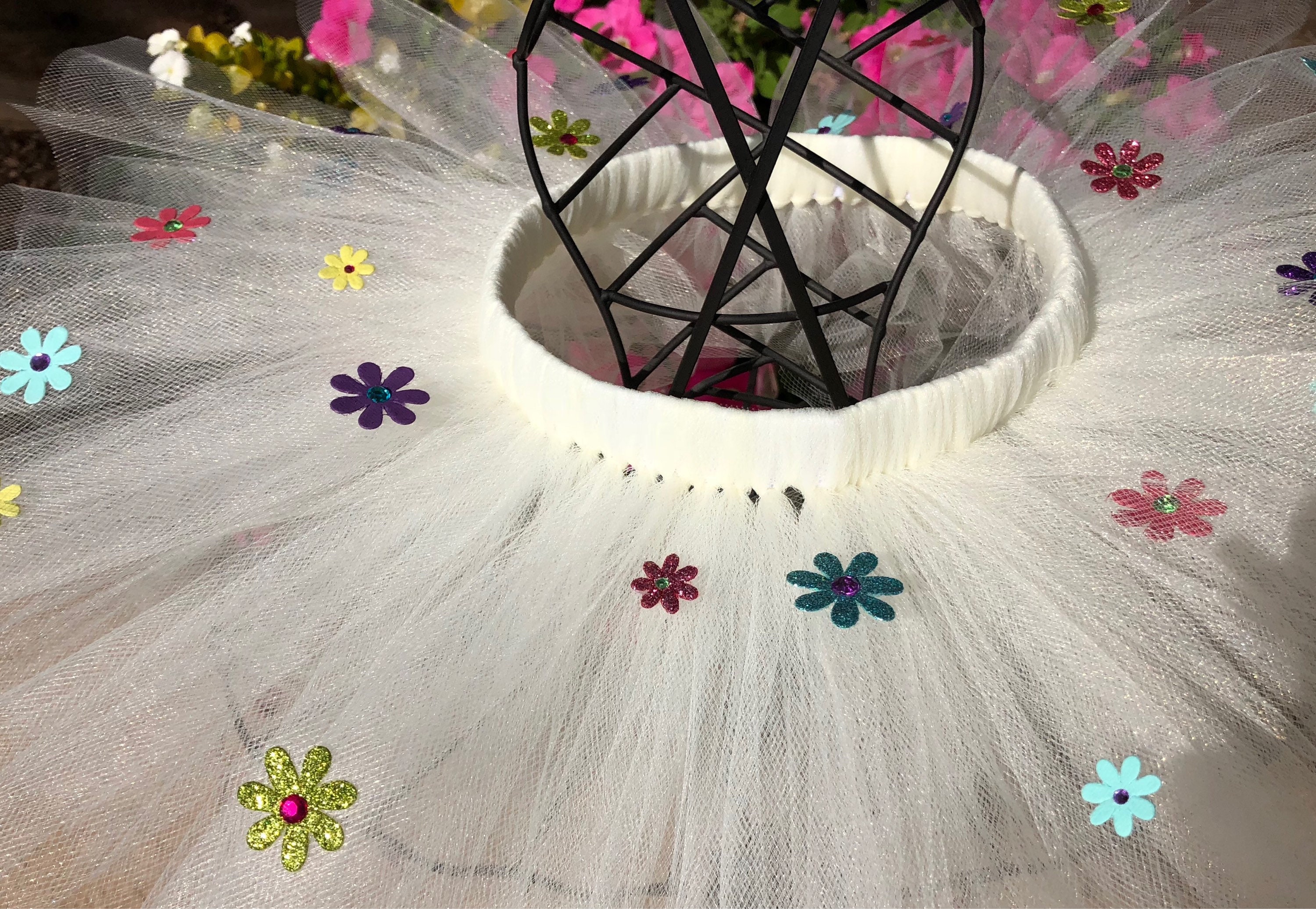 Ivory Flower Tutu - Etsy