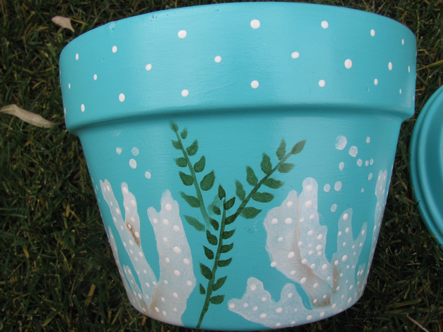 Ocean Coral Flower Pot | Etsy