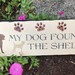 Dog Sign - Etsy