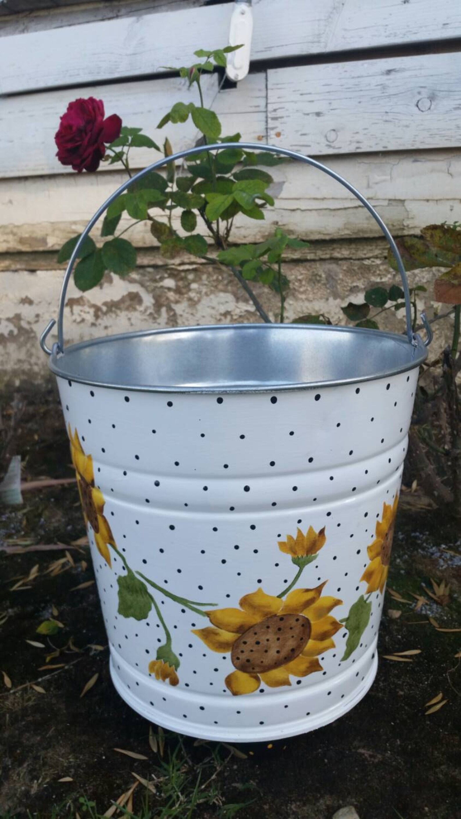 Sunflower Bucket - Etsy