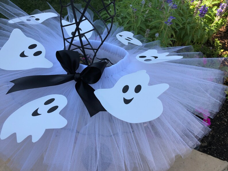 White Ghost Tutu Costume - Etsy