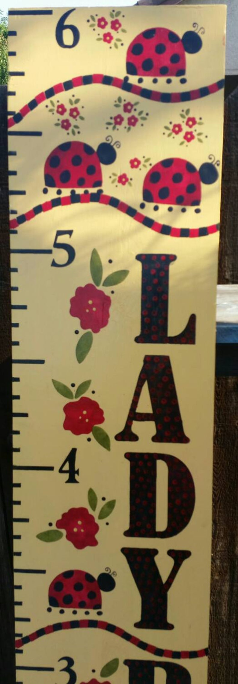 Ladybug Growth Board - Etsy