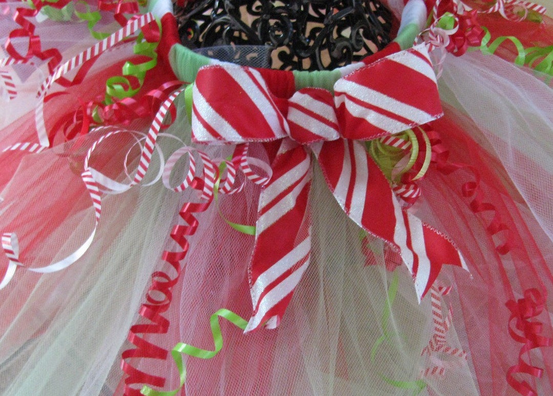Candy Cane Tutu - Etsy
