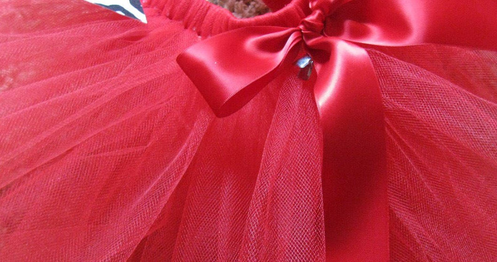 Red Tulle Tutu | Etsy