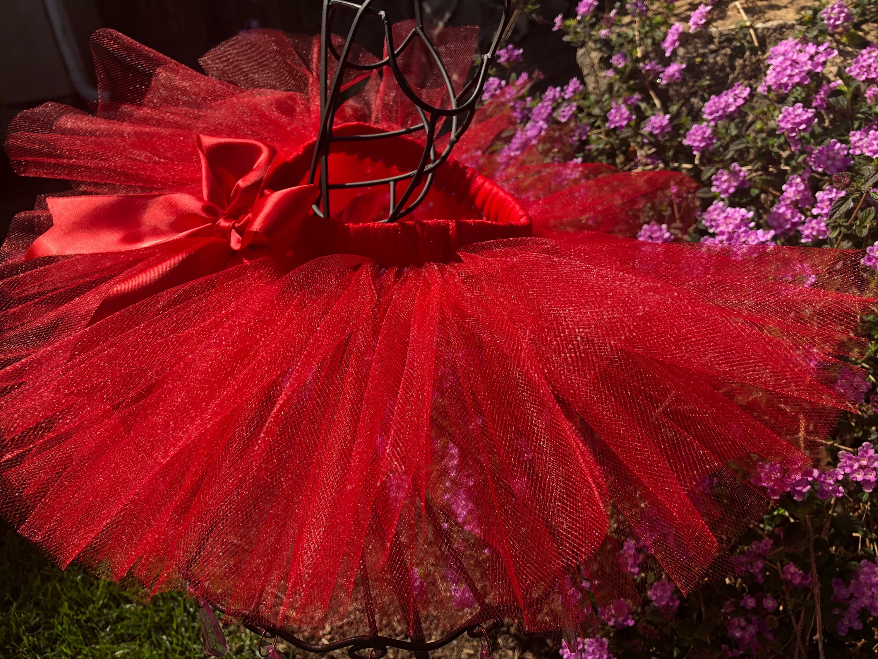 Red Tulle Tutu | Etsy