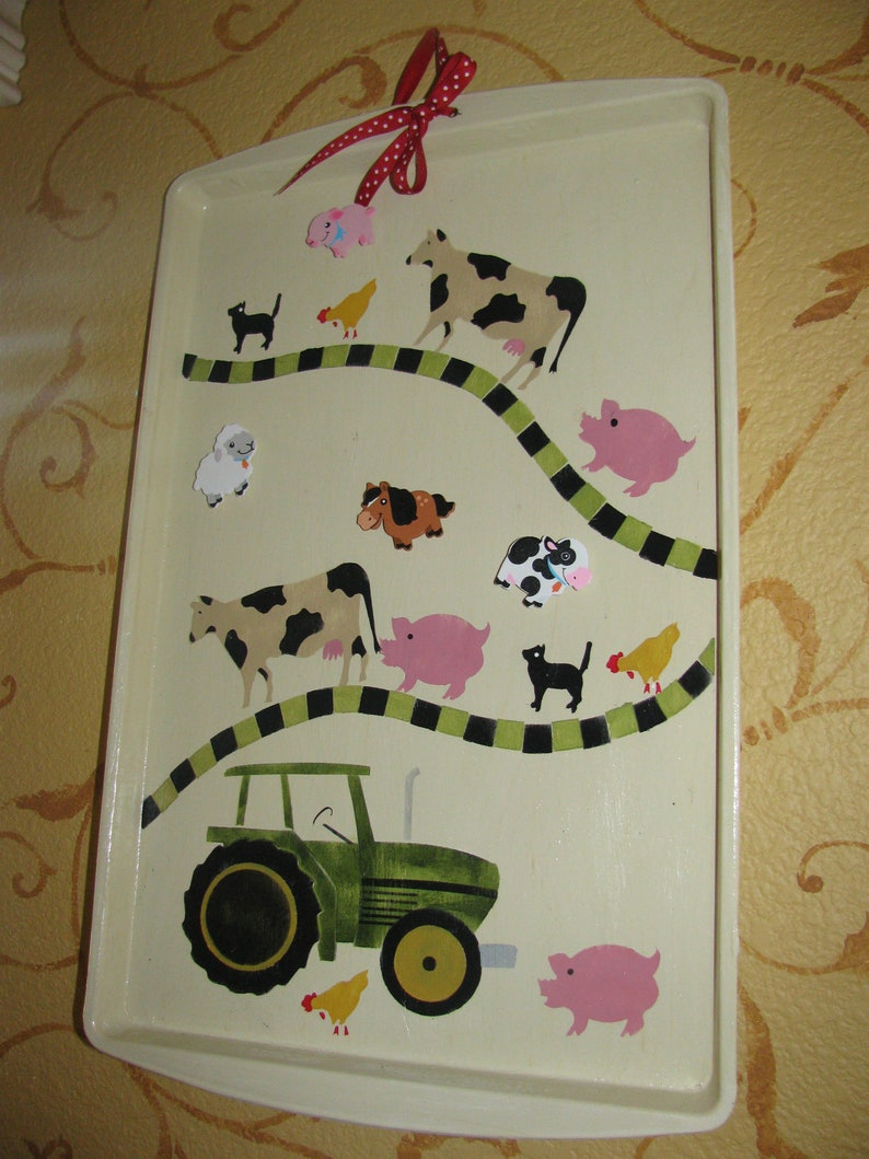 Magnetic Tractor Bulletin Board - Etsy