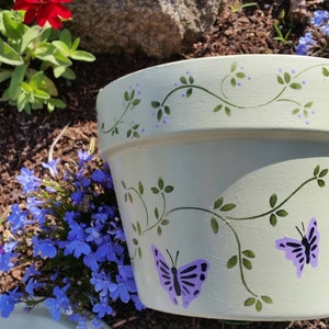 Butterfly Flower Pot - Etsy