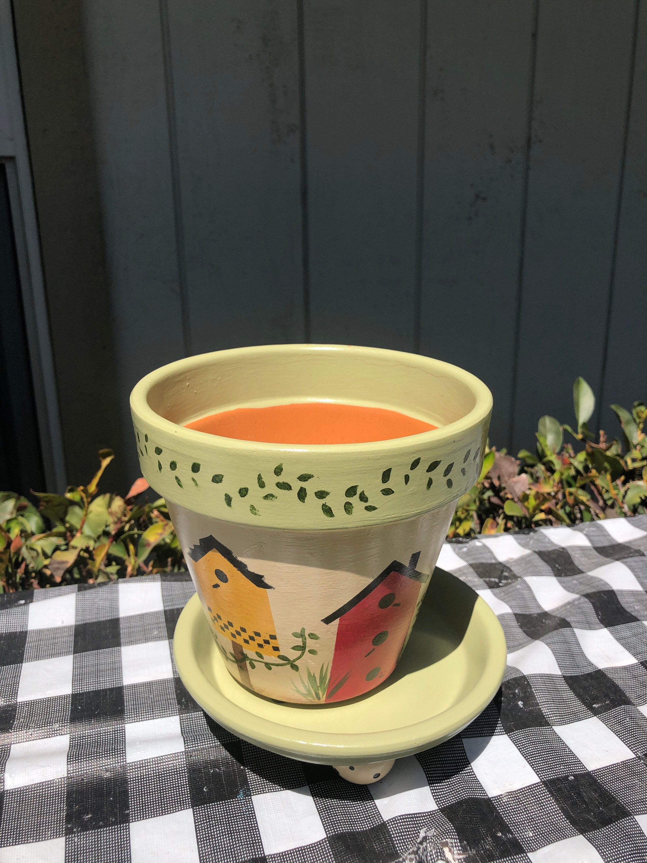 6 Inch Flower Pot - Etsy