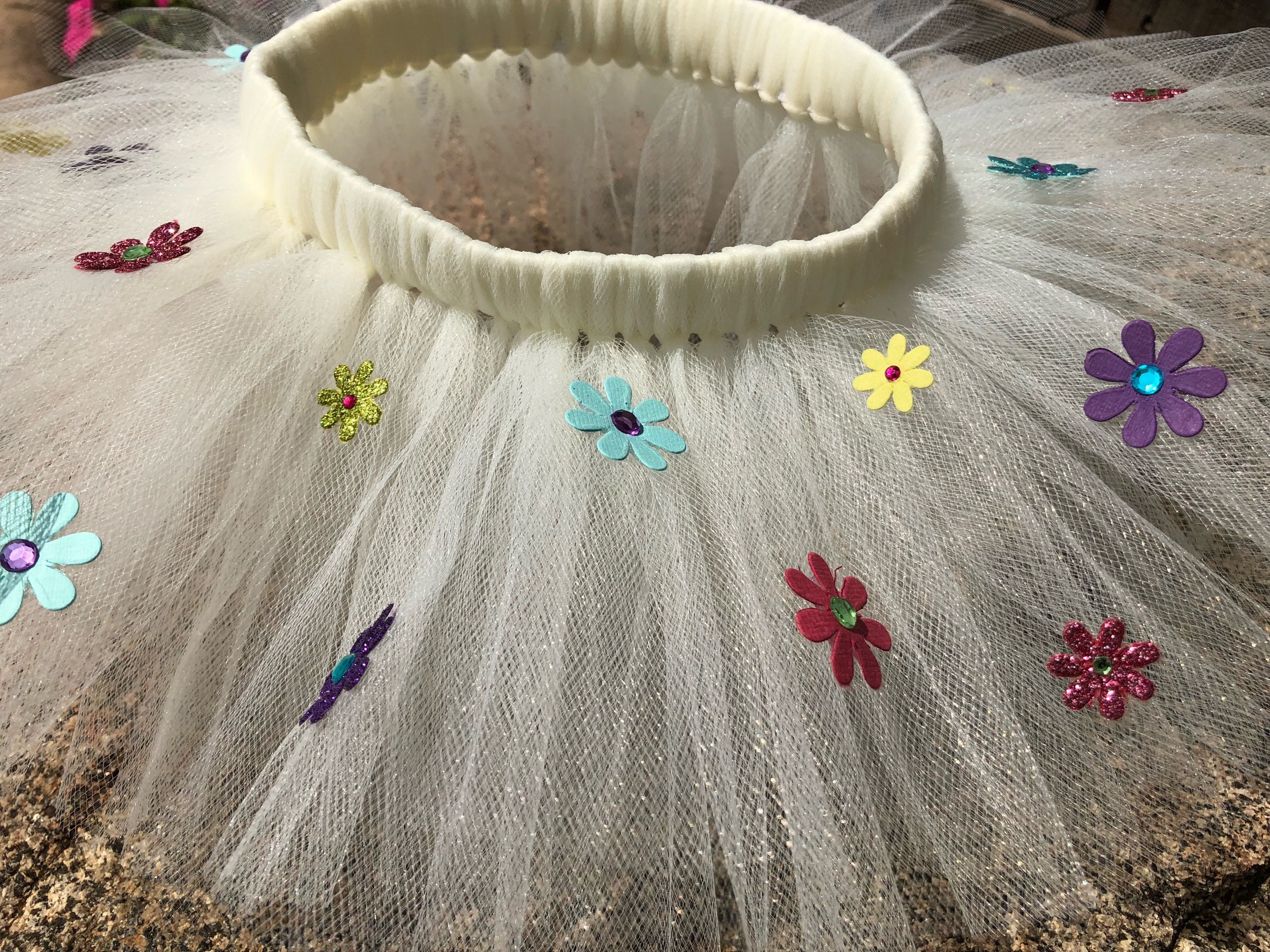 Ivory Flower Tutu - Etsy