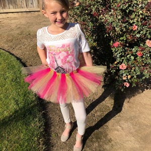 Princess Pink and Gold Tutu - Etsy