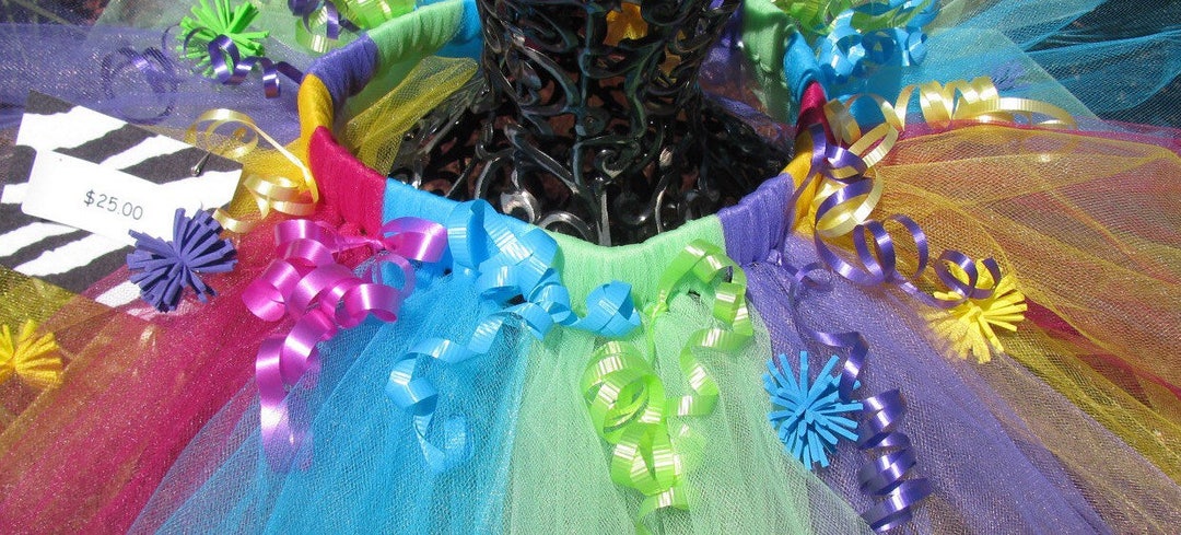 Fun Funky Colorful Tutu - Etsy