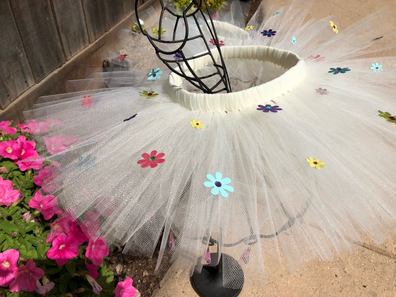 Ivory Flower Tutu - Etsy