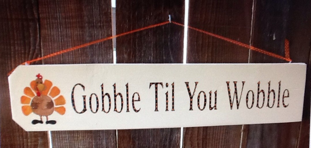 Thanksgiving Turkey Sign - Etsy
