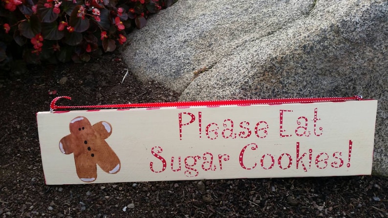 Sugar Cookie Christmas Sign - Etsy