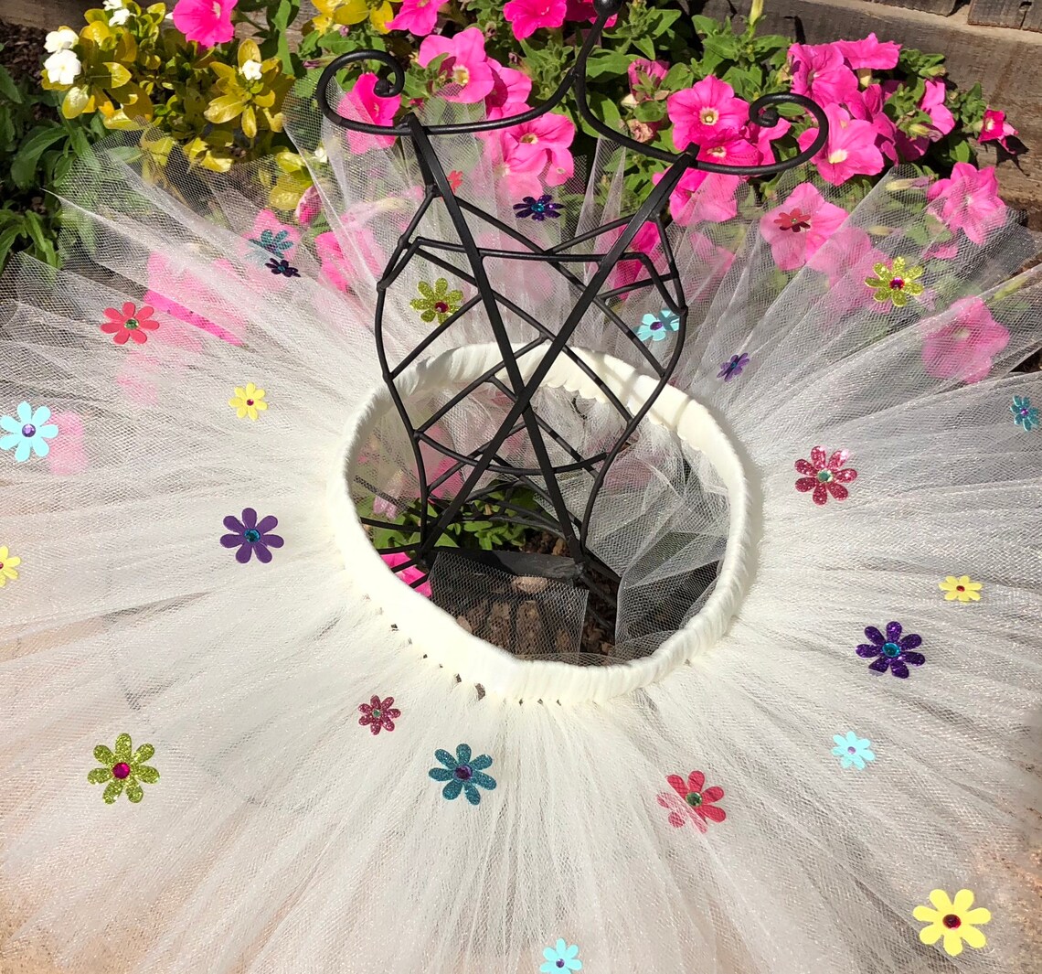 Ivory Flower Tutu - Etsy