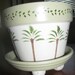 Palm Tree Flower Pot - Etsy
