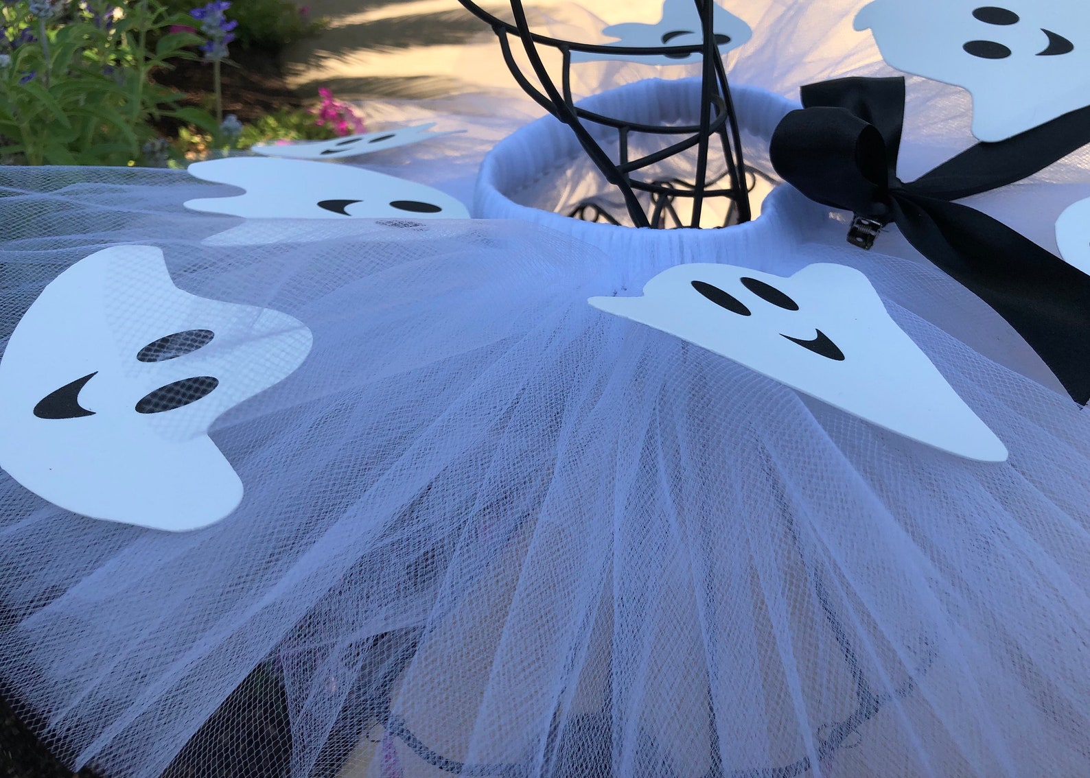 White Ghost Tutu Costume - Etsy