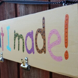 Kids Art Collection Hanging Sign - Etsy