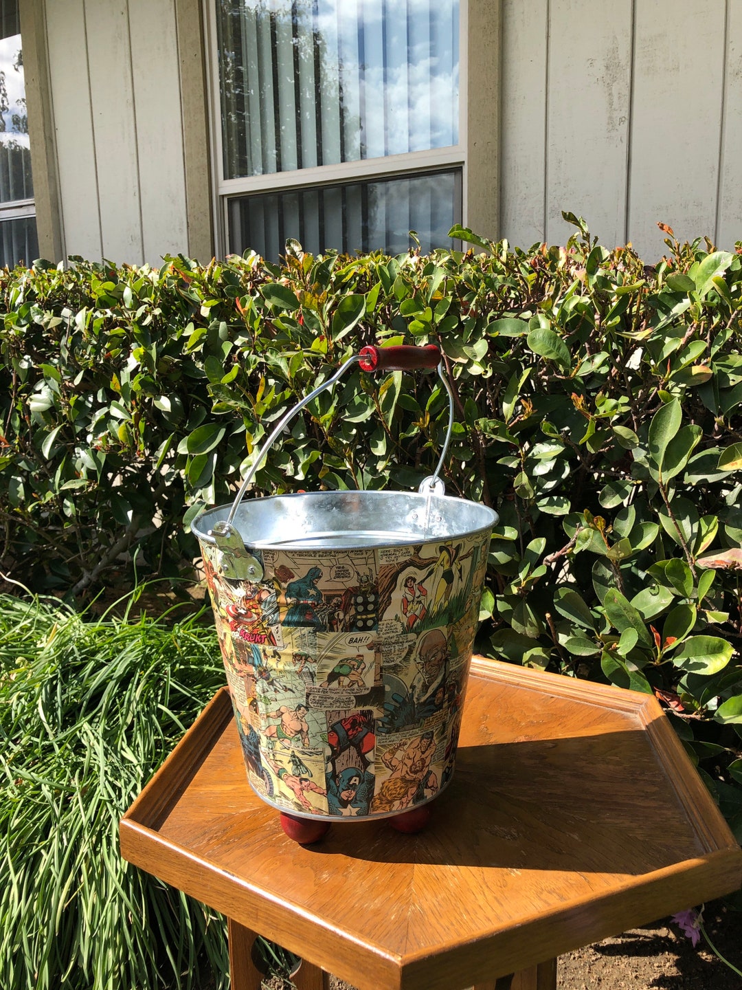 Superhero Bucket - Etsy