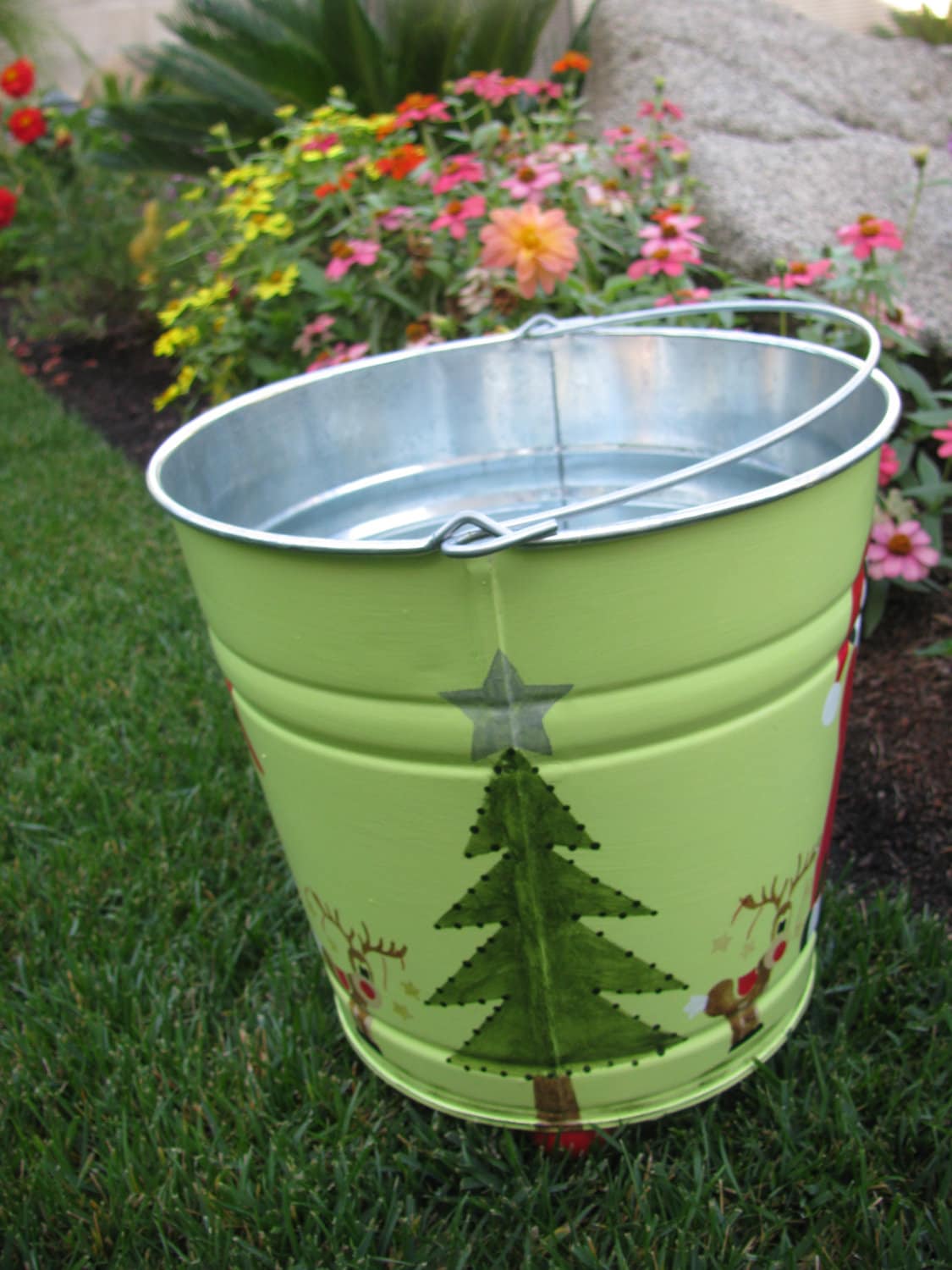 Christmas Bucket | Etsy