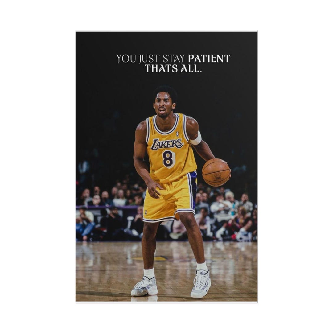 Inspirational Kobe Bryant Rolled Posters for Sports Fans, Motivational ...