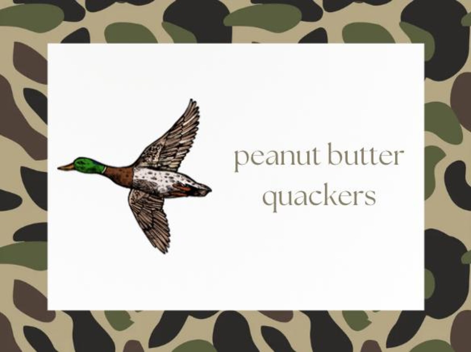Editable Mallard Duck Label, Rustic Mallard Duck Food Tent Labels ...