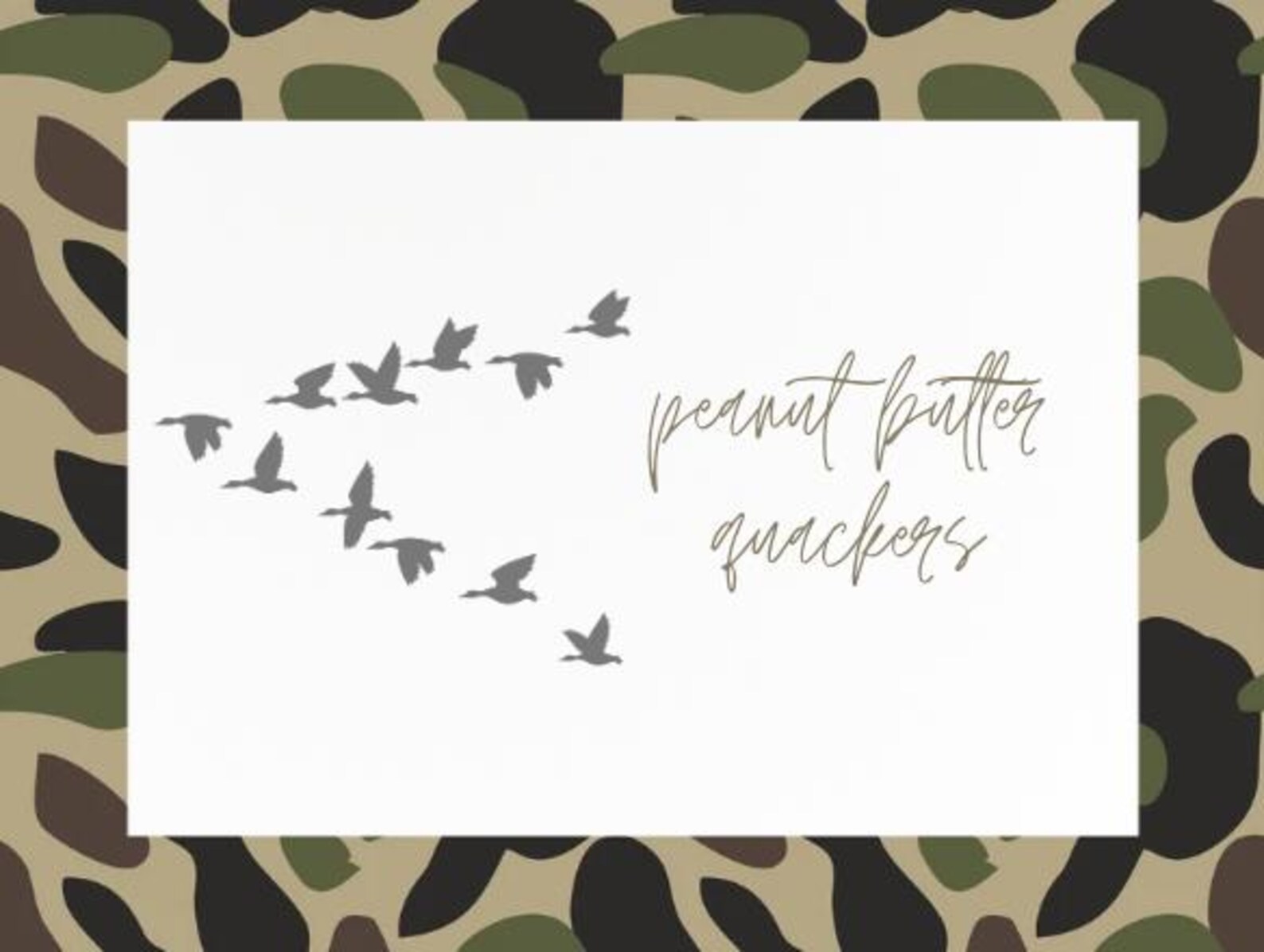 Rustic Mallard Duck Food Tent Labels: Hunting Party Decor (printable ...